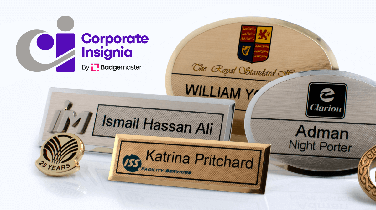 Corporate Insignia by Badgemaster – Name Badges - Badgemaster
